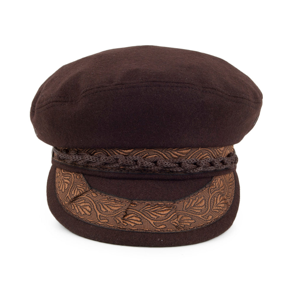 Wool Greek Fisherman Cap - Brown – Jaxon & James