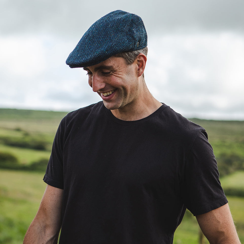 Brooklyn Flat Cap - Navy Blue – Jaxon & James
